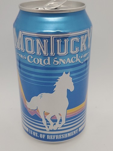 Montucky Cold Snack 12 oz of refreshment Empty Collectible Beer can ...