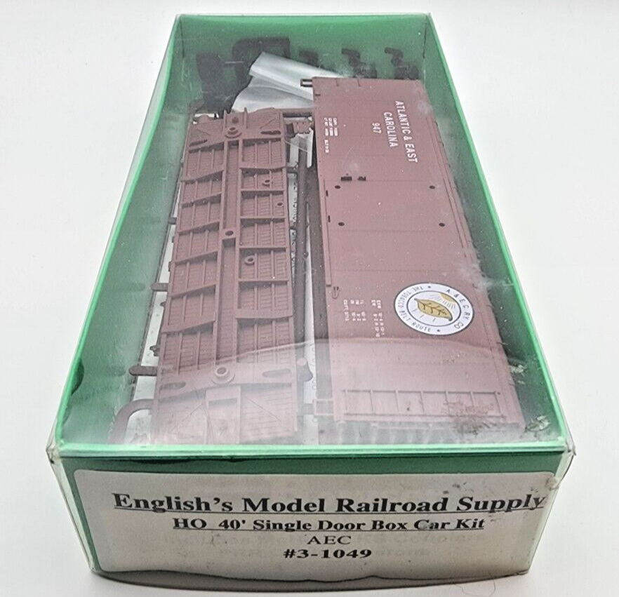 Bowser HO 40' Single Door Boxcar AEC Atlantic & East Carolina #3-1049 ...