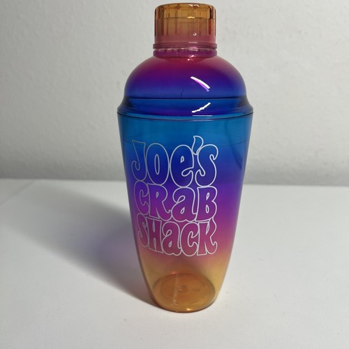 Joe's Crab Shack-Plastic Drink Shaker-Mixer-Shot Cup Tumbler Rainbow | eBay