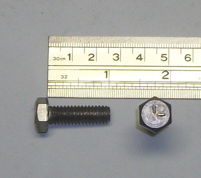 5/16"-18 x 1" Stainless Steel Hex Head Bolts MS16208-30 | eBay