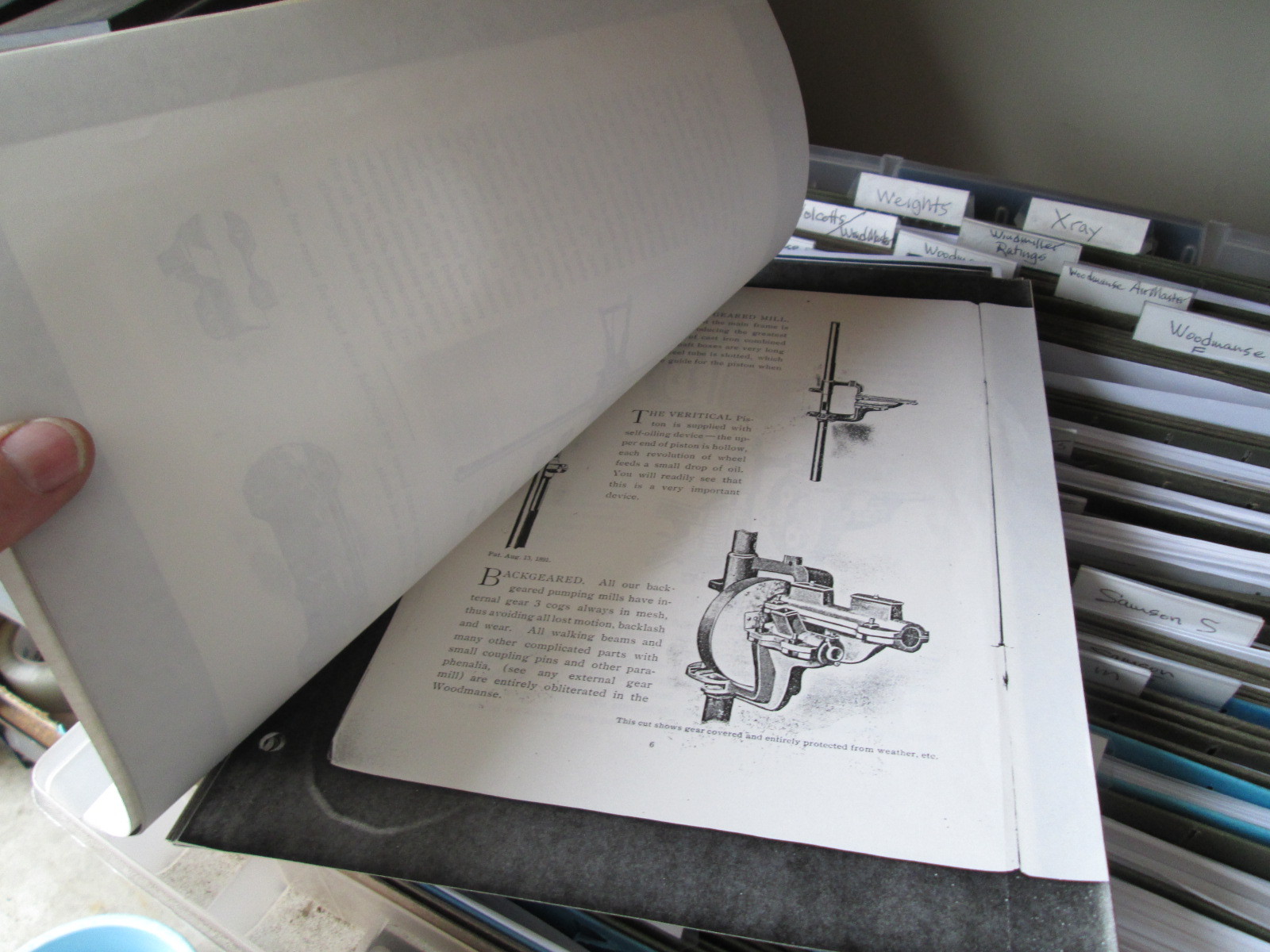 Woodmanse Open Gear Windmill Literature | eBay