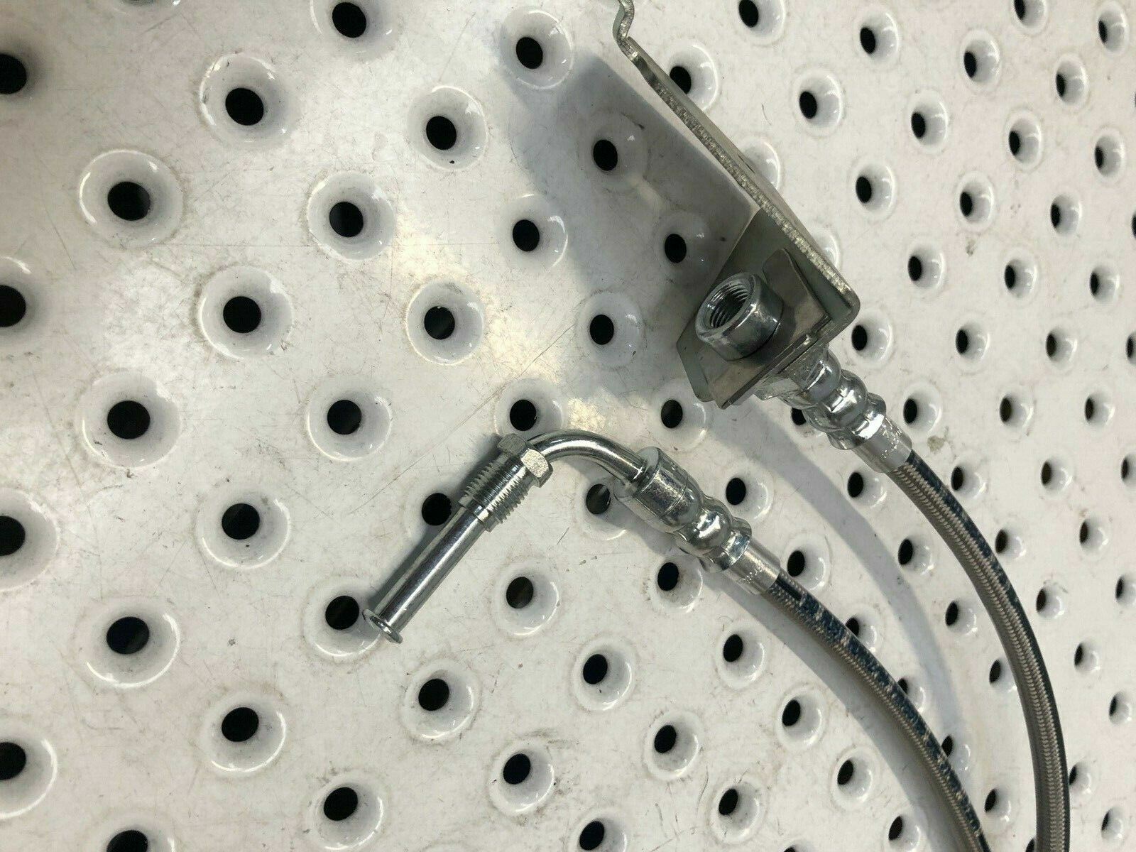 BREMBO 4 PISTON CALIPERS REAR BRAIDED BRAKE HOSES FALCON FG FGX FPV XR6 ...