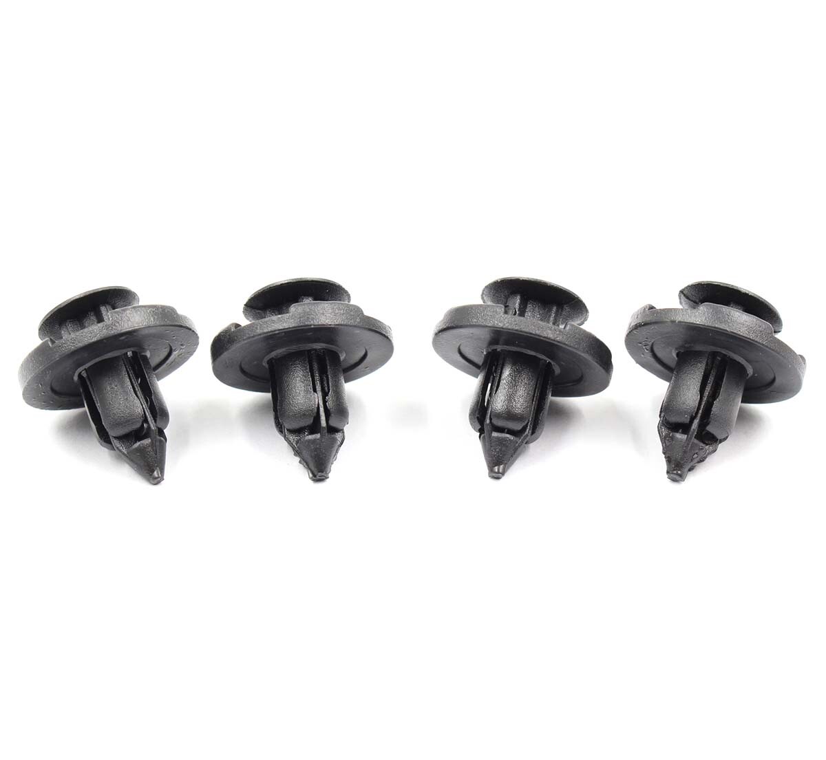 100 pcs 8mm Plastic Rivet Fastener Bumper Fender Push Clips for Nissan ...