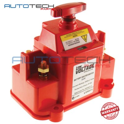 BIG RED BATTERY MASTER SWITCH 24 VOLT DC | eBay Australia