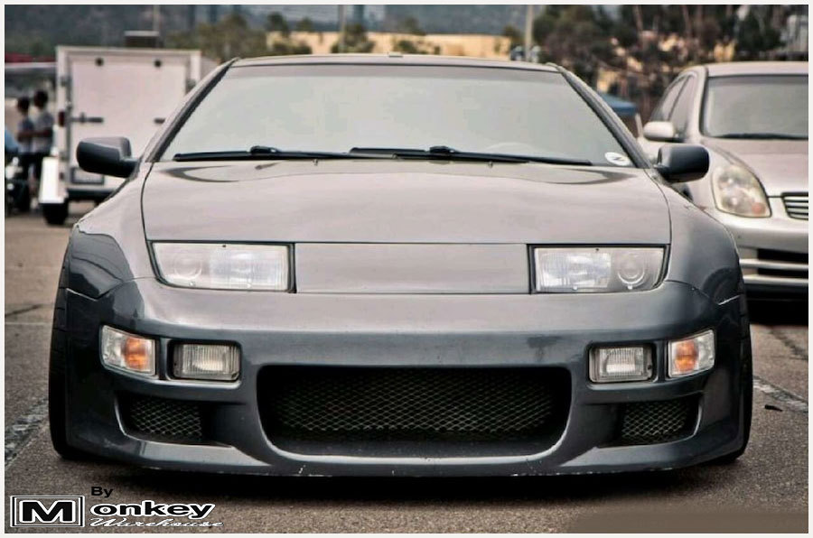 BOMEX FRONT BUMPER FOR NISSAN 300ZX Z32 1989-1996/BODY KIT/ VG30DE/DET ...