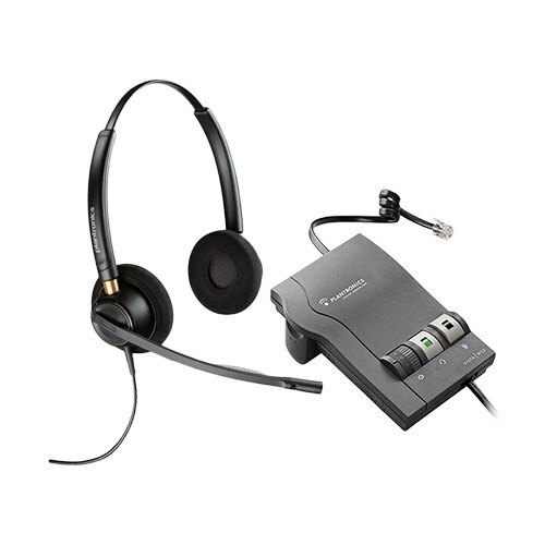 Plantronics HW520 Encorepro Cuffie + M22 43596-65 Amplificatore Nuovo ...