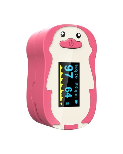 Infant Pulse Oximeter for Kids, SpO2 & Heart Rate Monitor, OLED Display ...