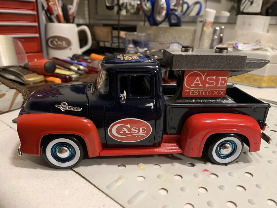 CASE XX FORD Truck Anvil Knife Display MUST HAVE. No Knife | eBay