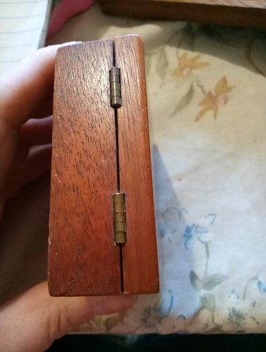 Vintage Wooden Box Compass David White Co. Milwaukee Wisconsin | eBay