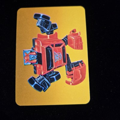 NM Transformers G1 Hasbro Action Cards 1985 24 Cliffjumper | eBay
