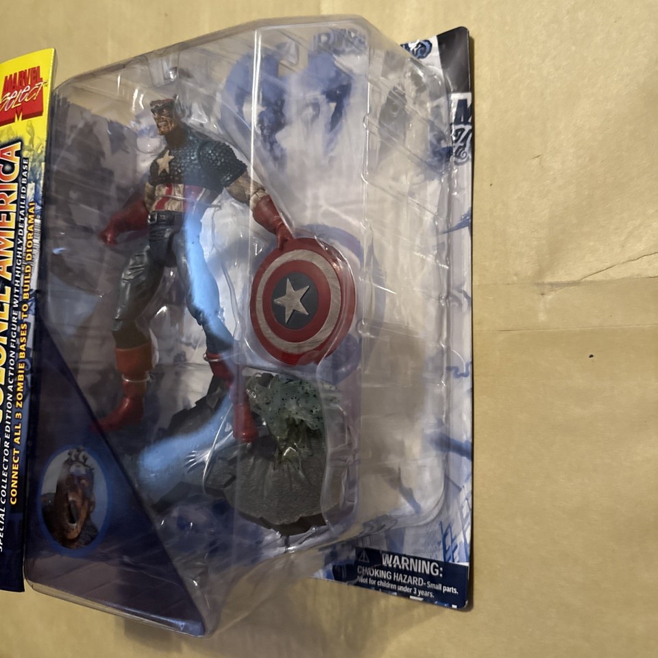 Marvel Diamond Select Zombie Colonel America Action Figure NIB | eBay