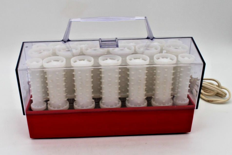 Vtg Clairol Style Setter 20 Heated Curlers Hair Rollers Model C-20-SZ ...