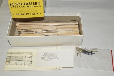 HO scale Northeastern Scale Models HT-2 Richter Vinegar tank car wood ...