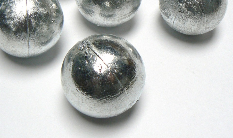 Zinc Anodes 8-Lbs 99.9% Pure Zinc Anode Round 1# Balls For Metals ...