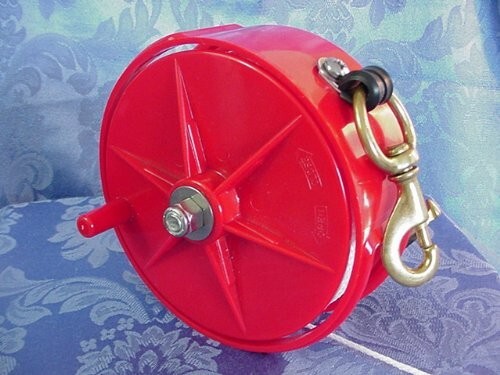 Poseidon Pro SafeLine Cave, Tec, & Wreck Scuba Diving Reel w/Braided ...