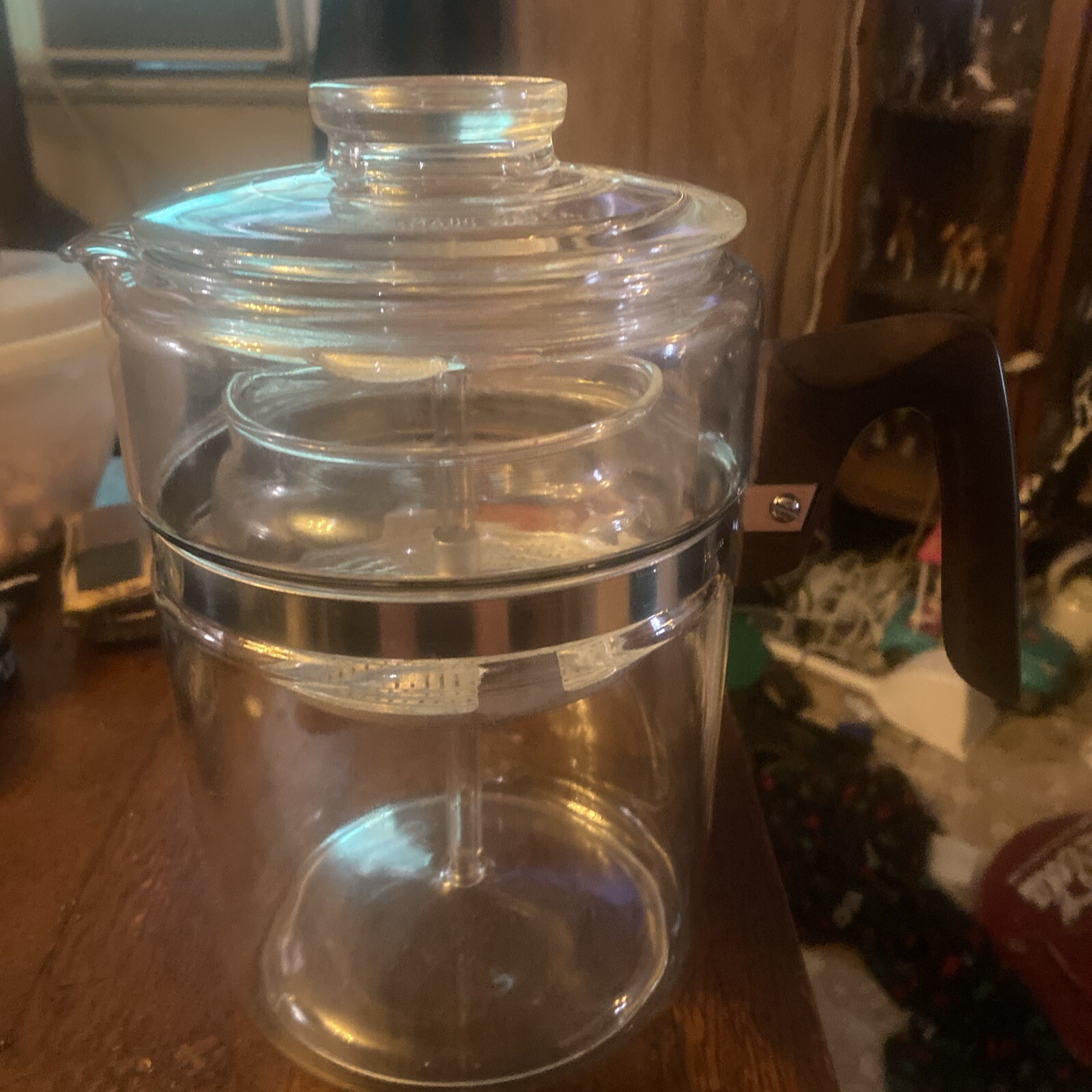 Vintage Pyrex 9 Cup Percolator Tall 7829-B Missing Top Of Basket | eBay