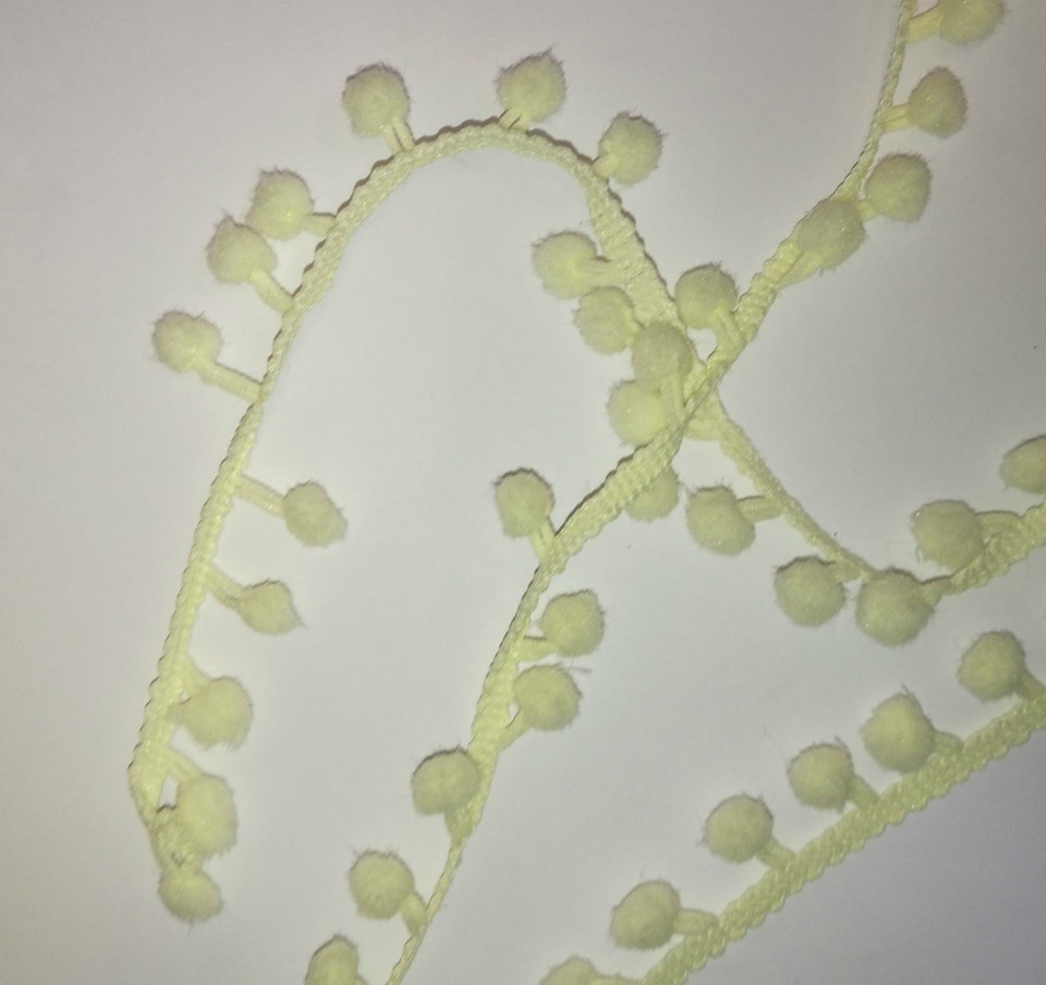 Micro Pom Pom Trimming | eBay UK