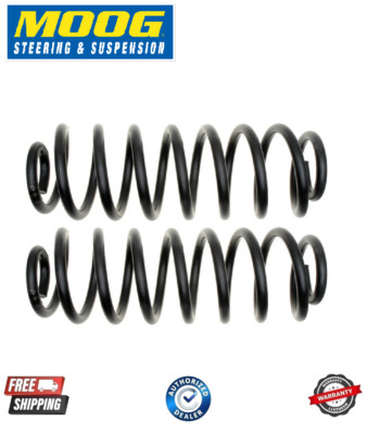 81051 Moog Set of 2 Coil Springs Rear for Chevy Isuzu Ascender GMC ...