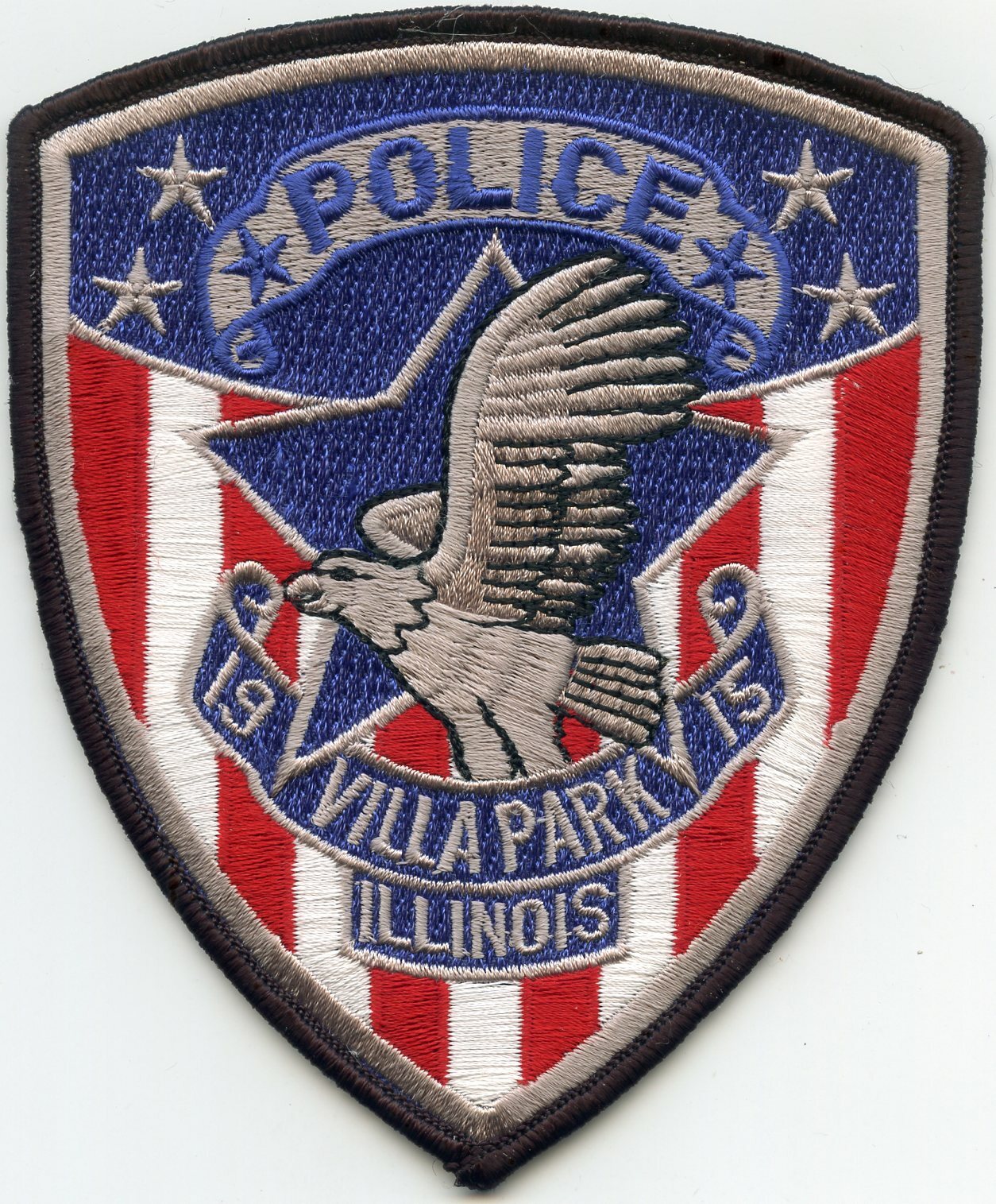 VILLA PARK ILLINOIS IL colorful POLICE PATCH | eBay