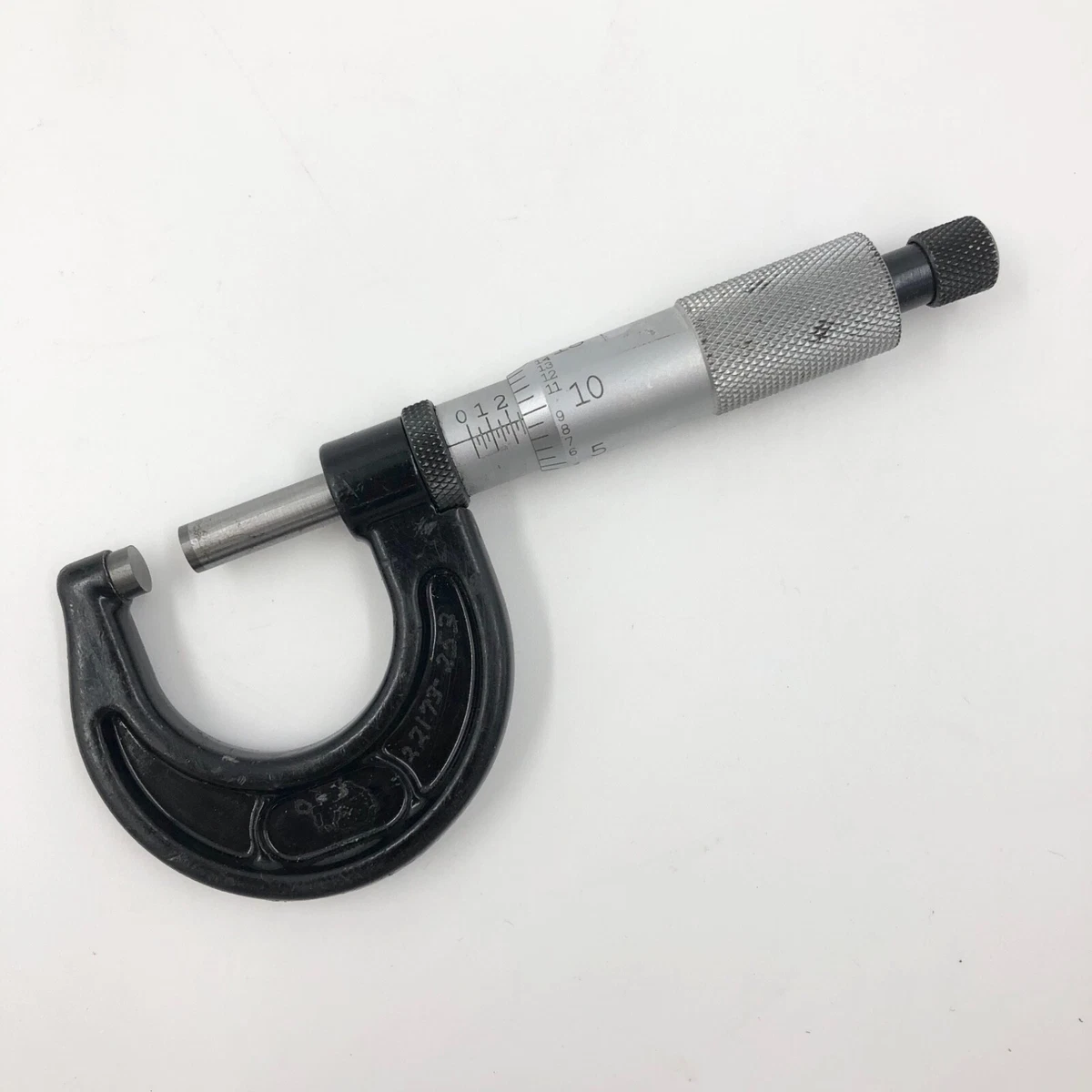 Starrett Graduation Graduation Outside Micrometer, Lock, 56% OFF