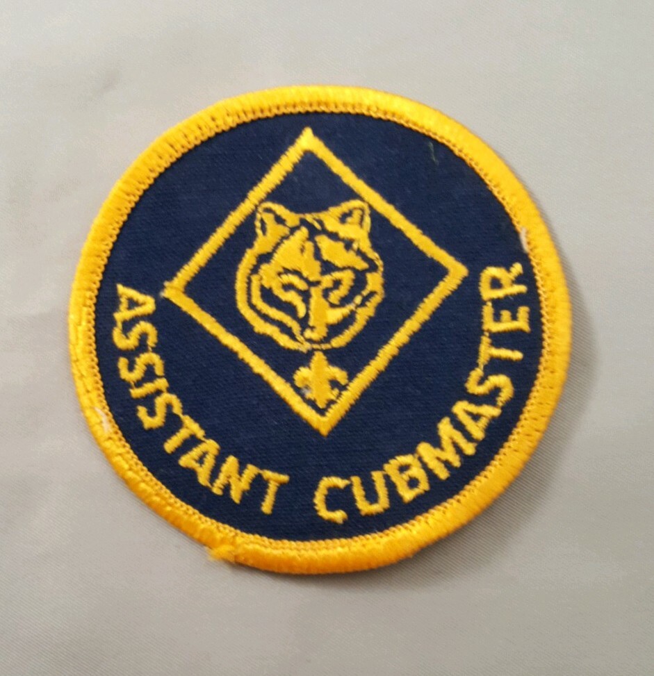 Boy Scout of America Assistant Cubmaster Patch 3" Round | eBay