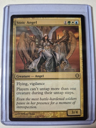Stoic Angel Shards of Alara Regular Lightly Played | eBay