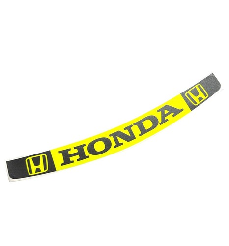 F1 Helmet Visor Sticker Honda F1 Button Barrichello Honda Bell Helmet ...