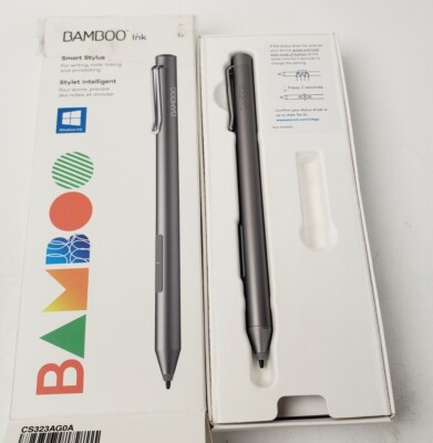Wacom Bamboo Ink Smart Stylus Pen - Gray | eBay