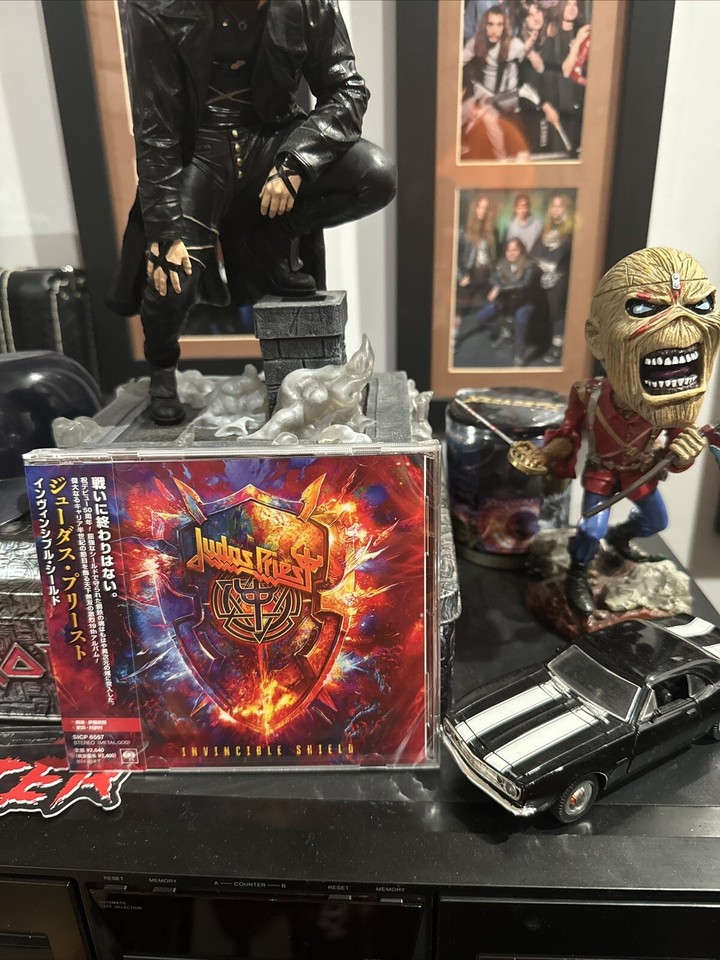 JUDAS PRIEST INVINCIBLE SHIELD JAPAN CD Jewel Case Iron Maiden Heavy Metal | eBay