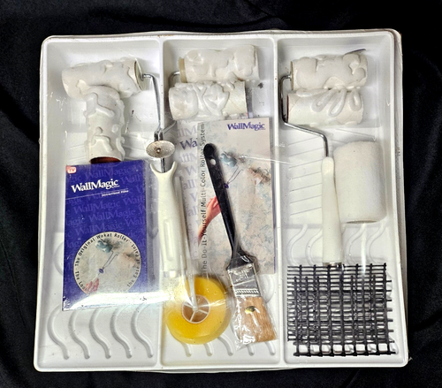 Wakat Wall Magic QVC Paint Roller Kit & VHS Tape NEW / *SEALED SET | eBay