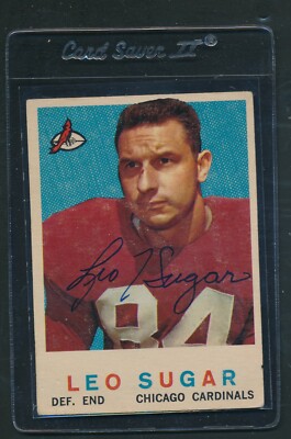 1959 Topps #154 Leo Sugar Chicago Cards Signed Auto *A2189 | eBay