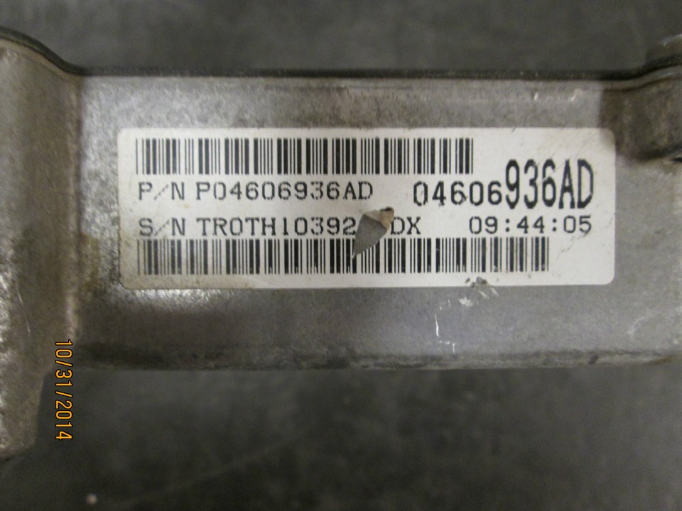 99 INTREPID 2.7 TCM #04606936AD (BOX-10772) *see description* | eBay