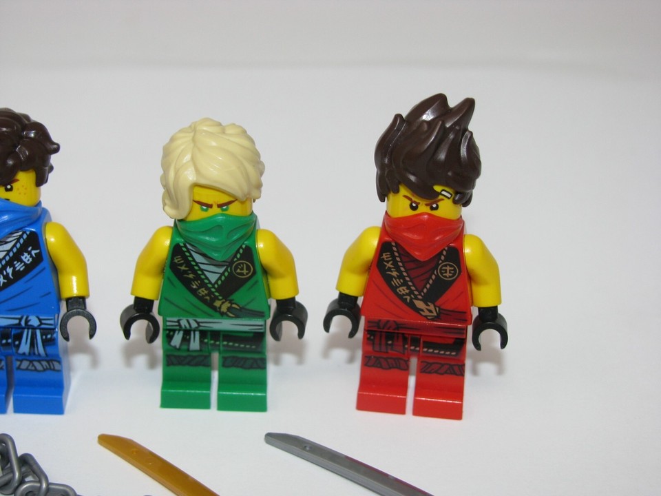 Lego Ninjago Legacy Minifigure Lot of 3 - Rebooted Robes - Kai Lloyd ...