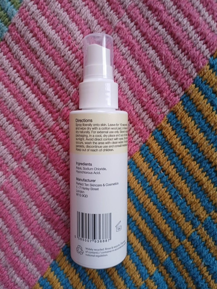 1 Hypochlorous Acid Spray Redness Reduction For Acne Prone Skin, Pore ...