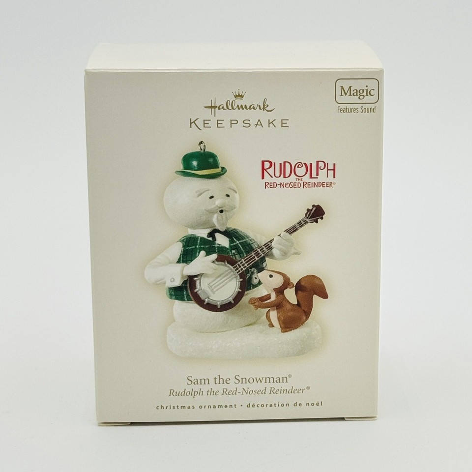 Hallmark Rudolph The Red Nose Reindeer Sam The Snowman Christmas ...