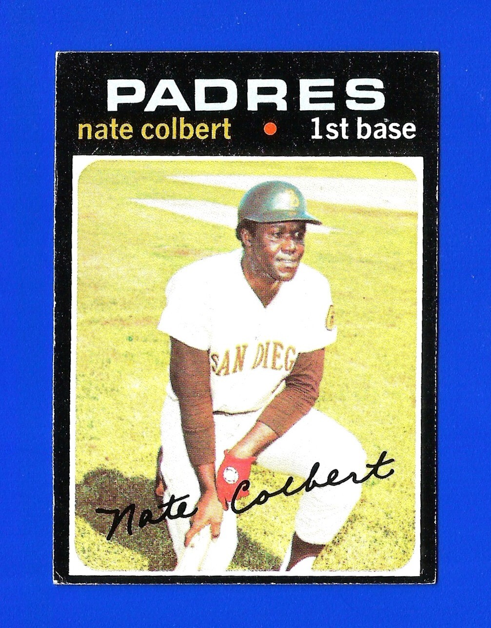 1971 Topps BASEBALL SET BREAK #235 NATE COLBERT SAN DIEGO PADRES (JP2 ...