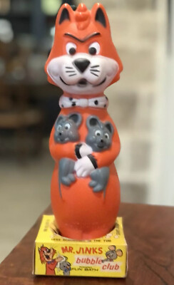MINT CONDITION Mr. Jinks Soaky With Original Label Super Rare Hanna ...