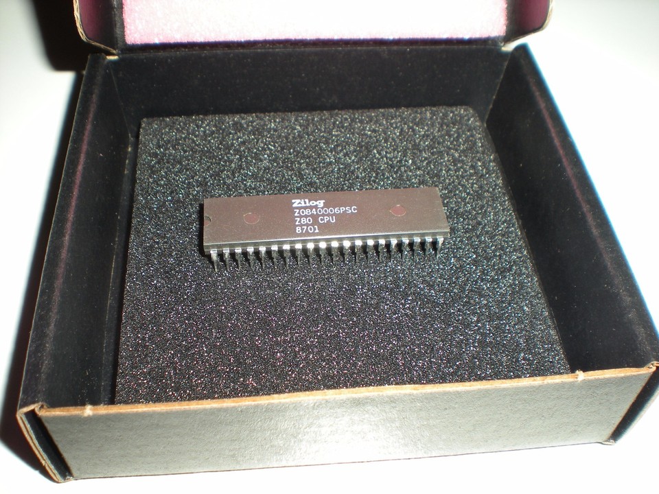 Zilog Z80 Z-80 CPU chip Z0840006PSC. New older stock IC. | eBay
