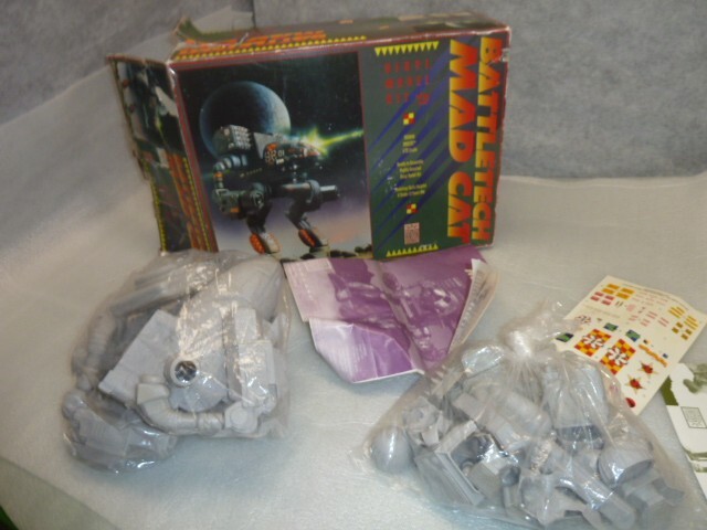 Battletech Mad Cat Vinyl Model Kit 1/35 Scale Horizon Original 1992 ...