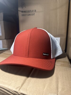 hurley LEAGUE HAt Red | eBay UK