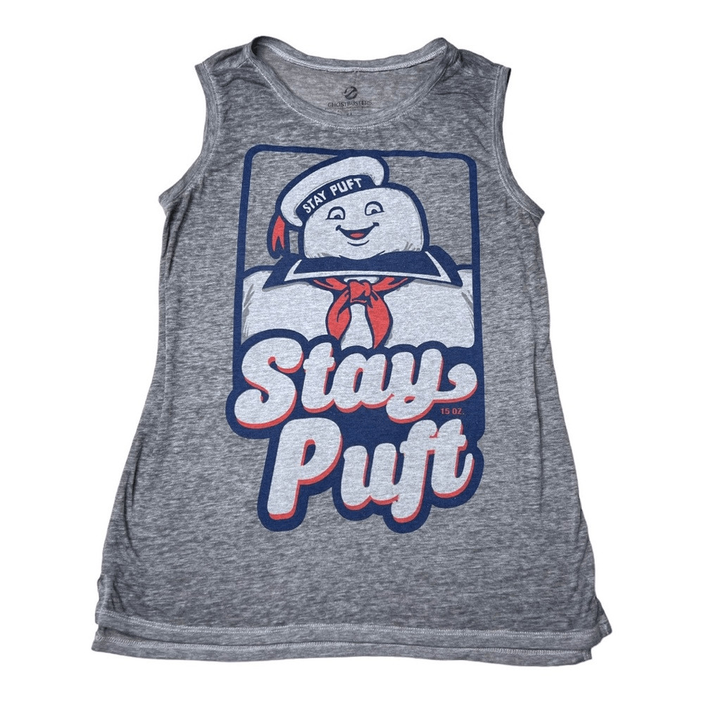 GHOSTBUSTERS Women’s Stay Puft Marshmallow Man Sleeve… - Gem