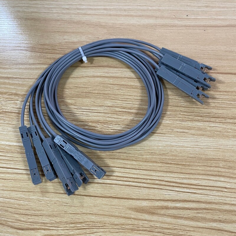 2-core 110 Test for Head to Alligator Clip RJ11 RJ45 Voice Test Lead ...