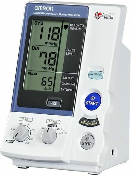 Omron Hem 907xl Intellisense Professional Digital Blood Pressure ...