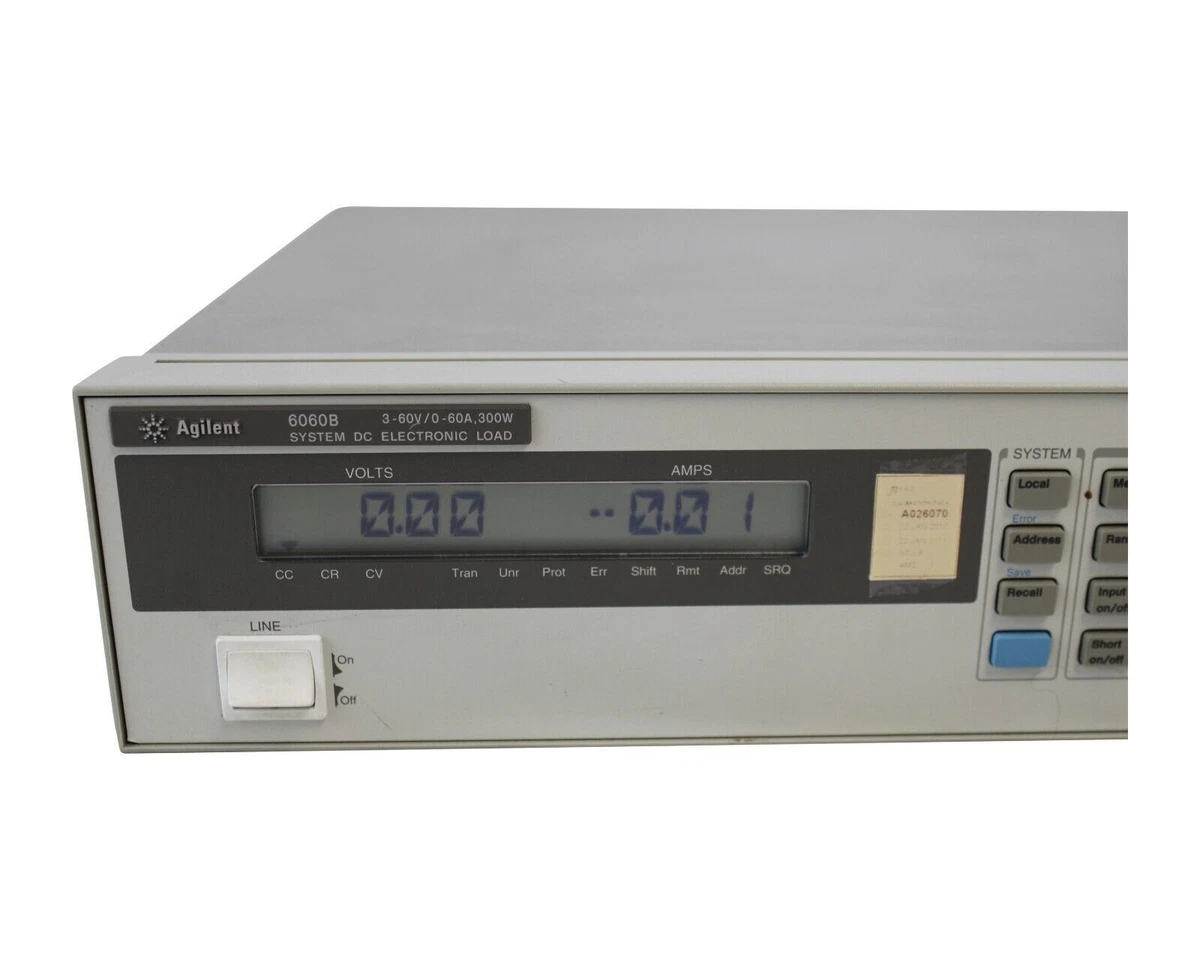 Agilent N3302A 150 Watt Electronic Load Module 150W, 60V,, 50% OFF