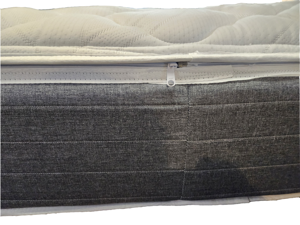King Size Euro Top Cover Fits Sleep Number Beds 3000 + others SEE VIDEO ...