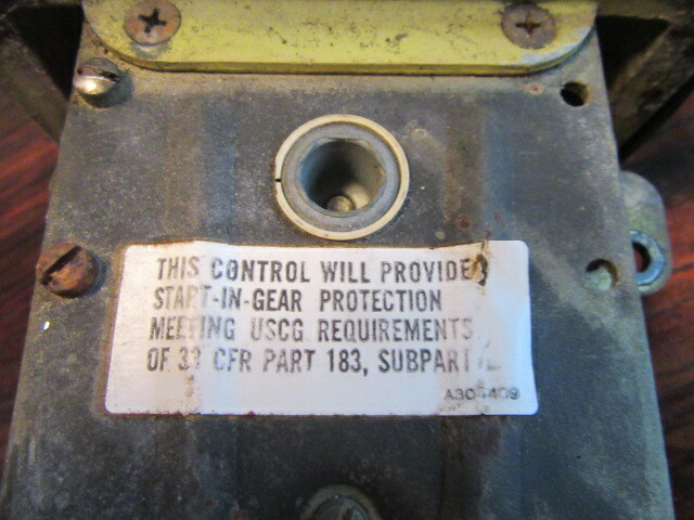 US Marine Teleflex Bayliner THROTTLE SHIFT CONTROL ASSY / SHIFTER TWIN ...