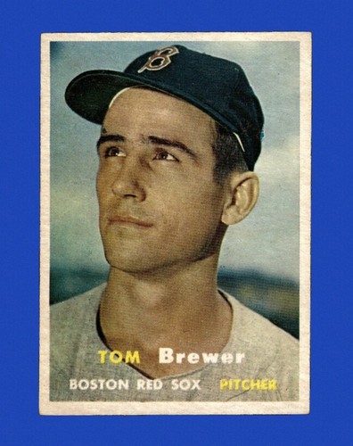 1957 Topps Set-Break #112 Tom Brewer EX-EXMINT *GMCARDS* | eBay