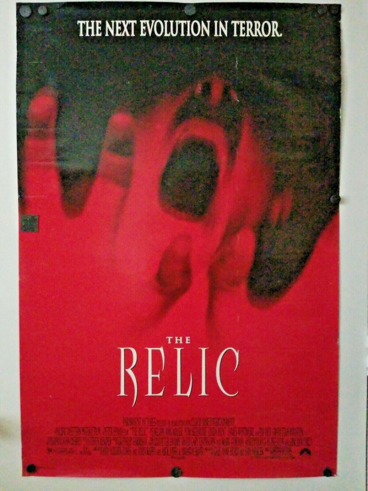 The Relic 1997 Double sided Original Theater Movie Poster 27" x 40" | eBay