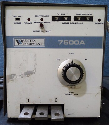 Unitek Weldmatic 7500A 208/60 Welding Supply Model:1-95-01-01 Ser ...