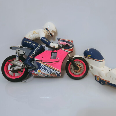 Vintage RC Motorcycle Parts Lot Kyosho Eleck Rider Graupner Kraft ...